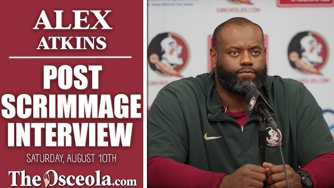 BREAKING NEWS: Alex Atkins, FSU's offensive coordinator, has reportedly ...